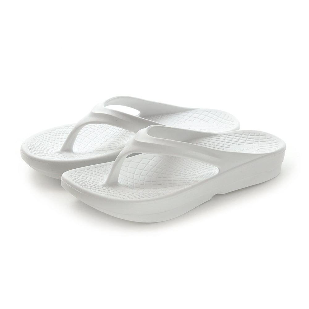 FS501 WHITE | feather step | フェザーステップ トングサンダル – feather-step